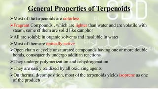 Terpenes & terpenoids | PPTX