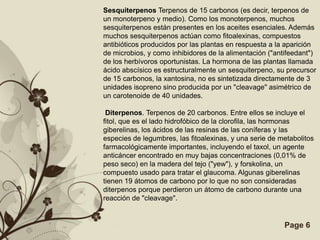 Terpenoides | PPTX