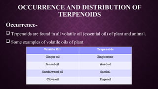 terpenoides. pptx | PPT