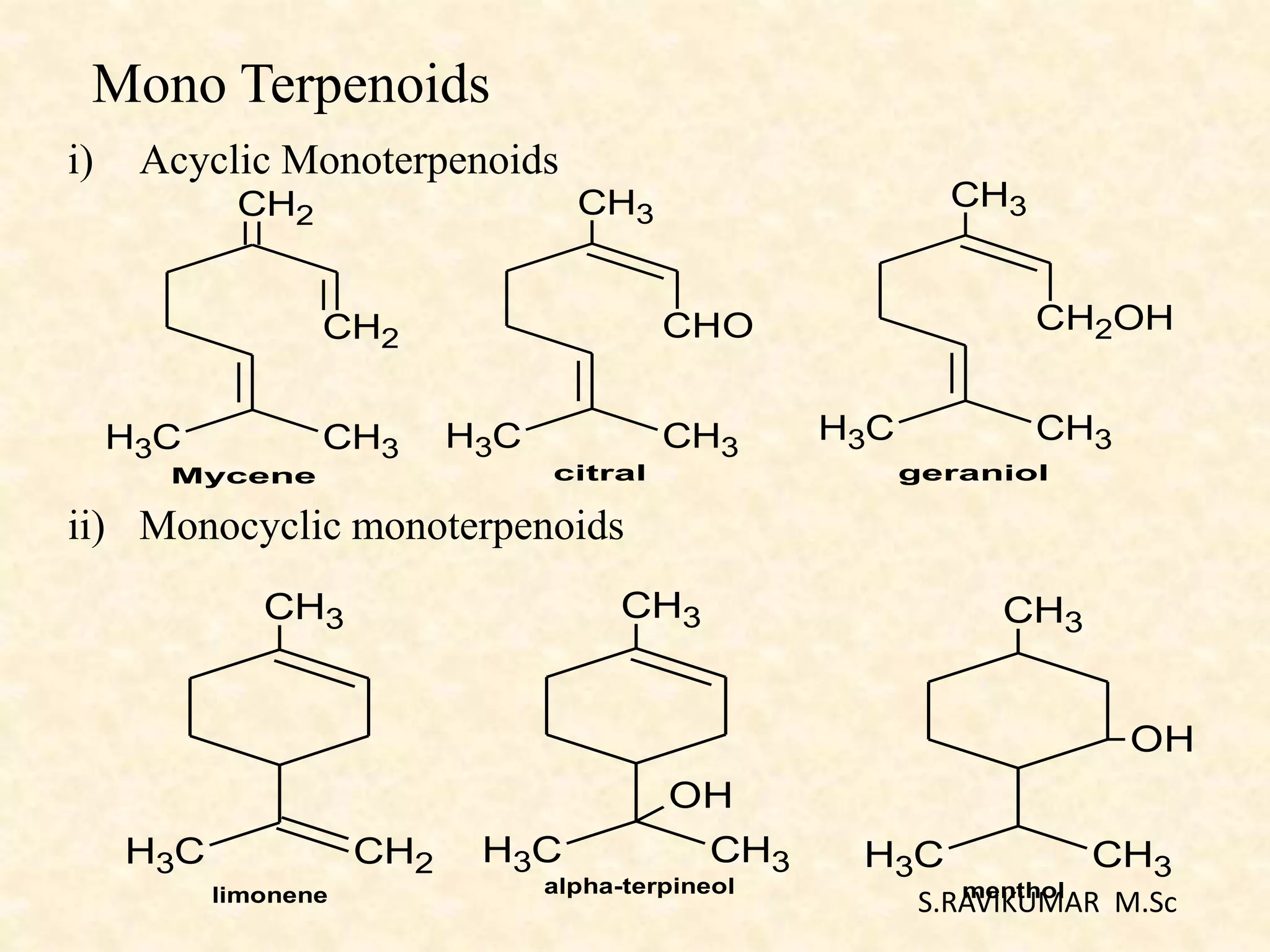 Terpenoids | PPTX