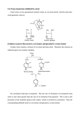 Terpenoids -module5 | PDF