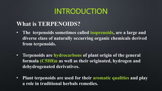 Terpenoids Cucurbitacin.pptx
