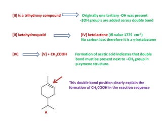 Chemistry of α-Terpineol | PPTX