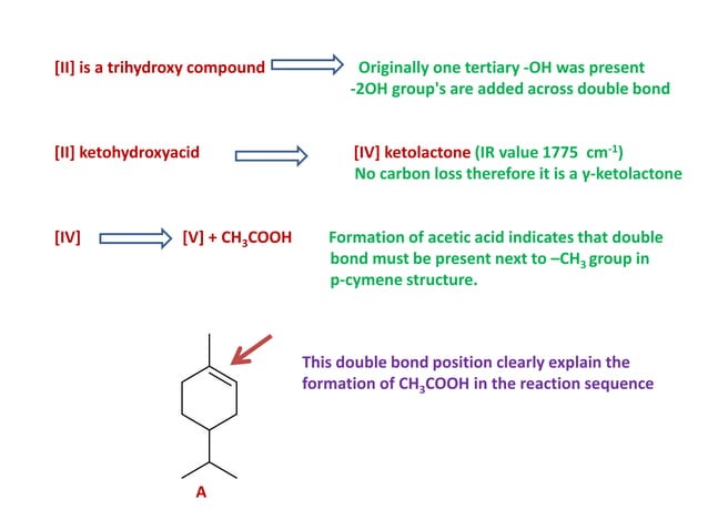 Chemistry of α-Terpineol | PPTX | Chemistry | Science