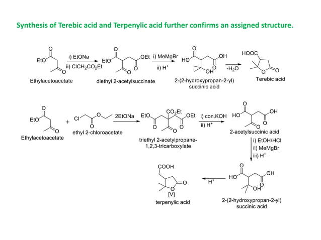 Chemistry of α-Terpineol | PPTX | Chemistry | Science