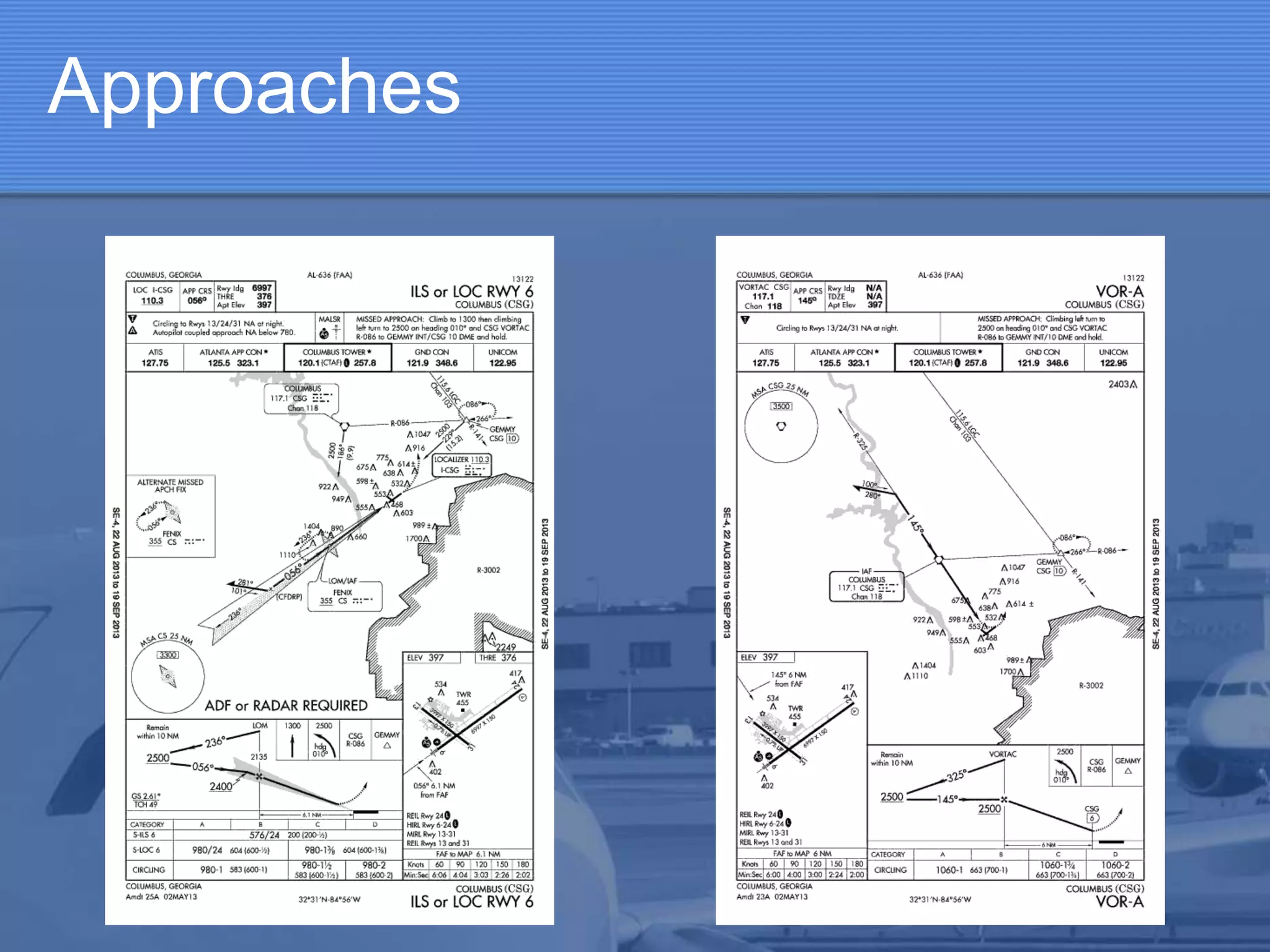 The Instrument Approach (TERPS) | PPTX