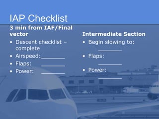The Instrument Approach (TERPS) | PPTX