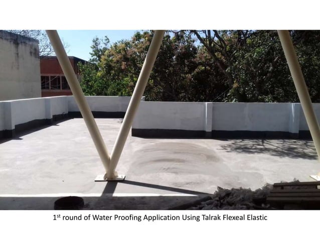 Terrace water proofing | PPTX