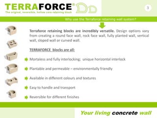 Terraforce erosion control and landscaping solutions | PPSX