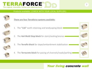 Terraforce erosion control and landscaping solutions | PPSX