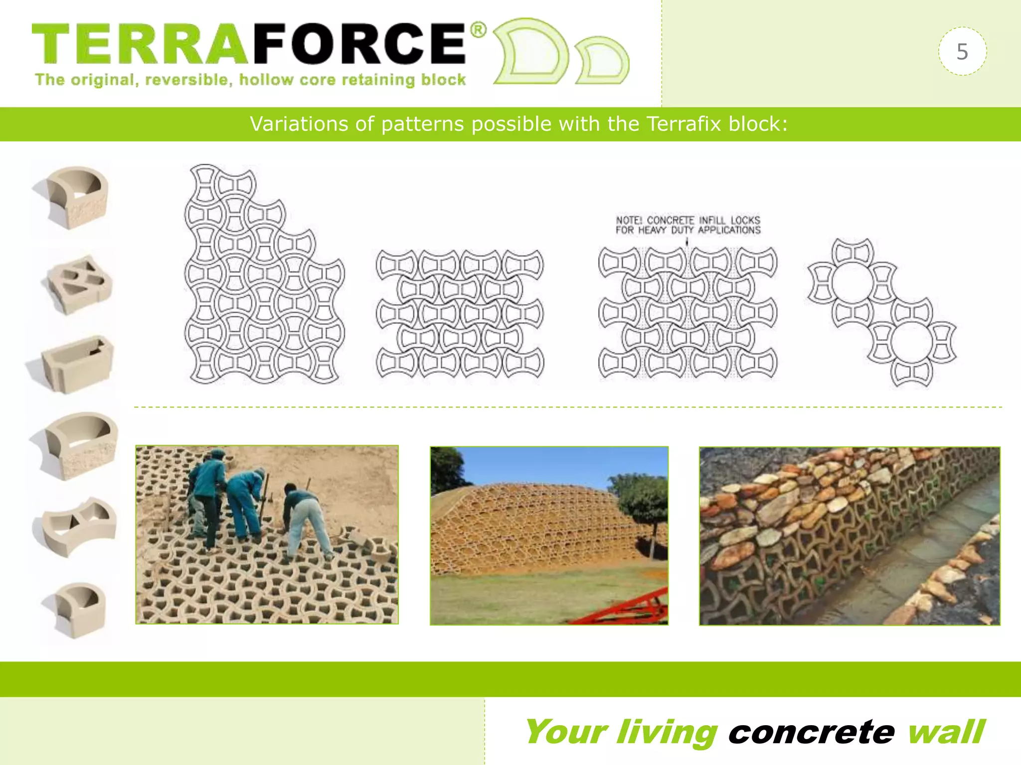 Terraforce Terrafix erosion control block | PPT