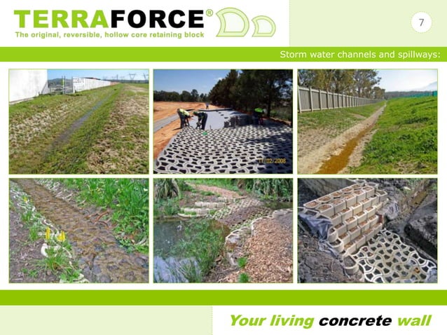 Terraforce Terrafix erosion control block | PPT
