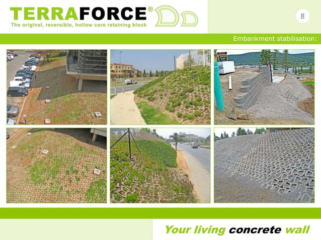 Terraforce Terrafix erosion control block | PPT