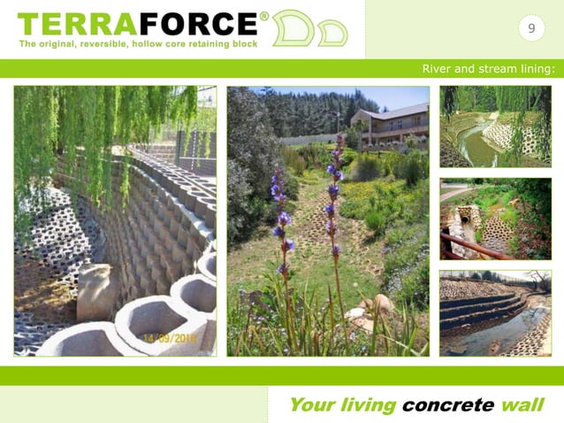 Terraforce Terrafix erosion control block | PPT