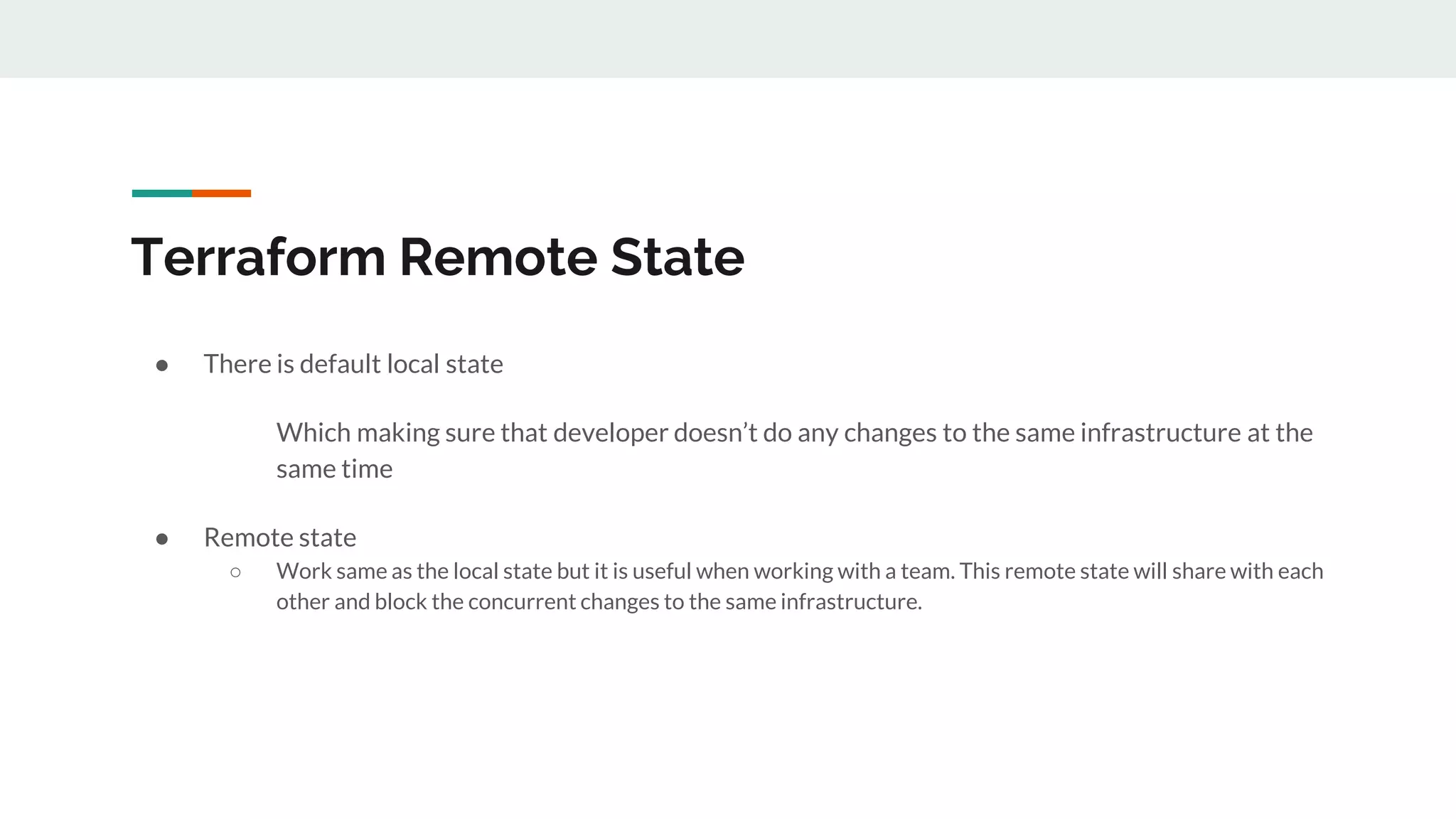 Introduction To Terraform | PPT Introduction To Terraform | PPT