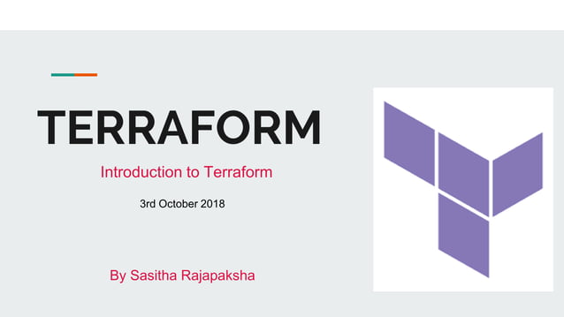 Introduction To Terraform | PPTX | Cloud Computing | Internet