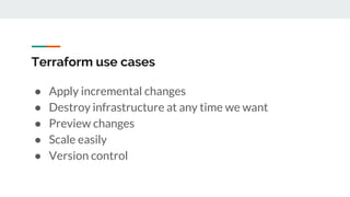 Introduction To Terraform | PPTX