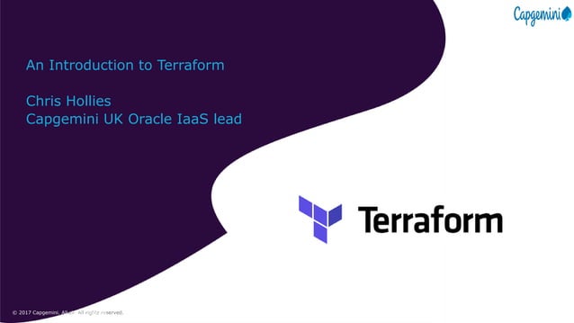 Terraform | PPTX | Cloud Computing | Internet