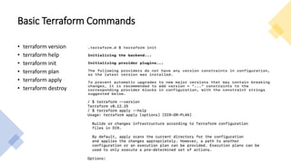 Terraform Concepts | PPT