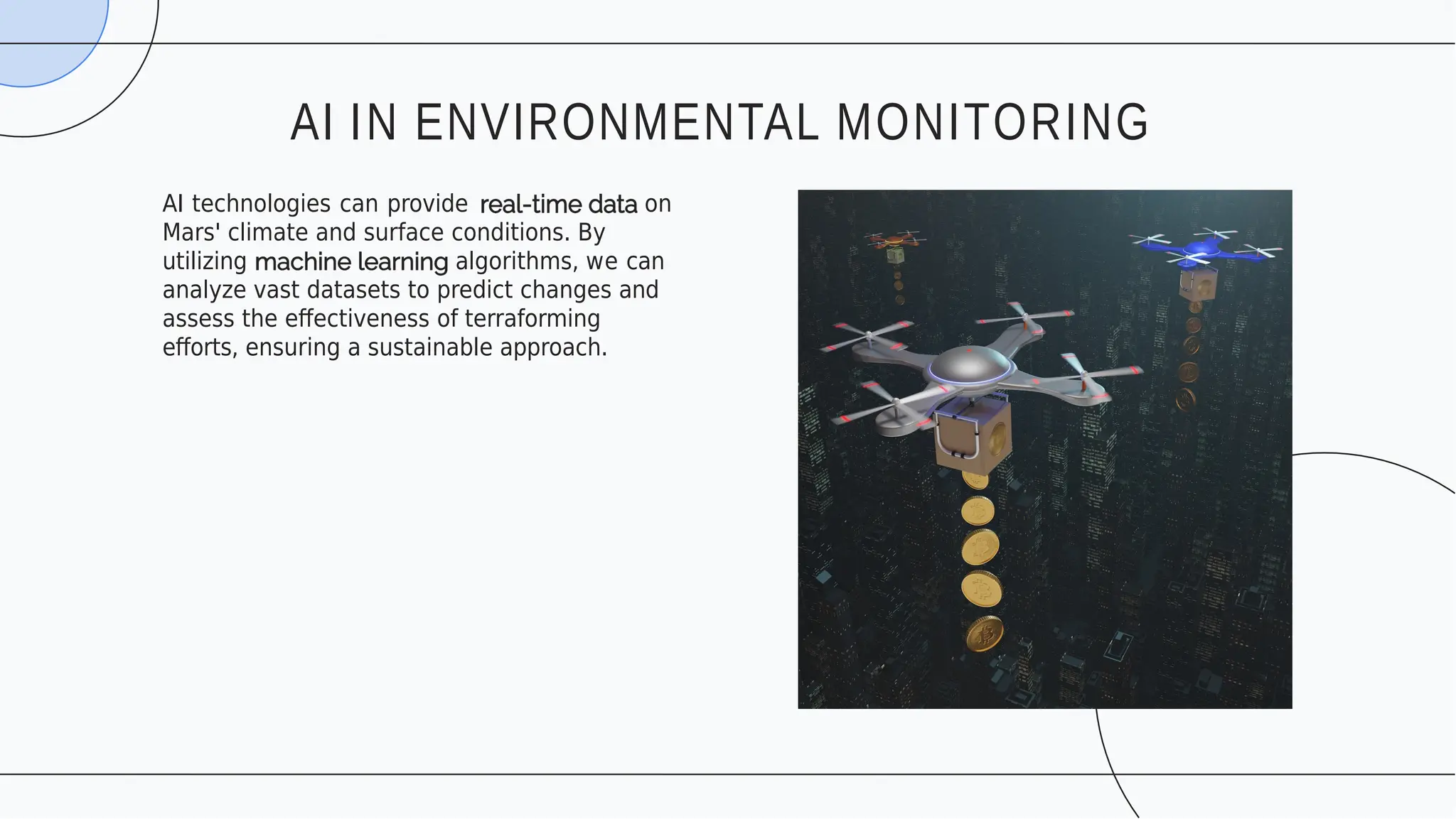 AI plays a pivotal role in the terraforming of Mars.pptx