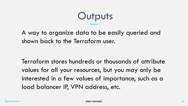 Aprovisionamiento multi-proveedor con Terraform - Plain Concepts DevOps day | PPT