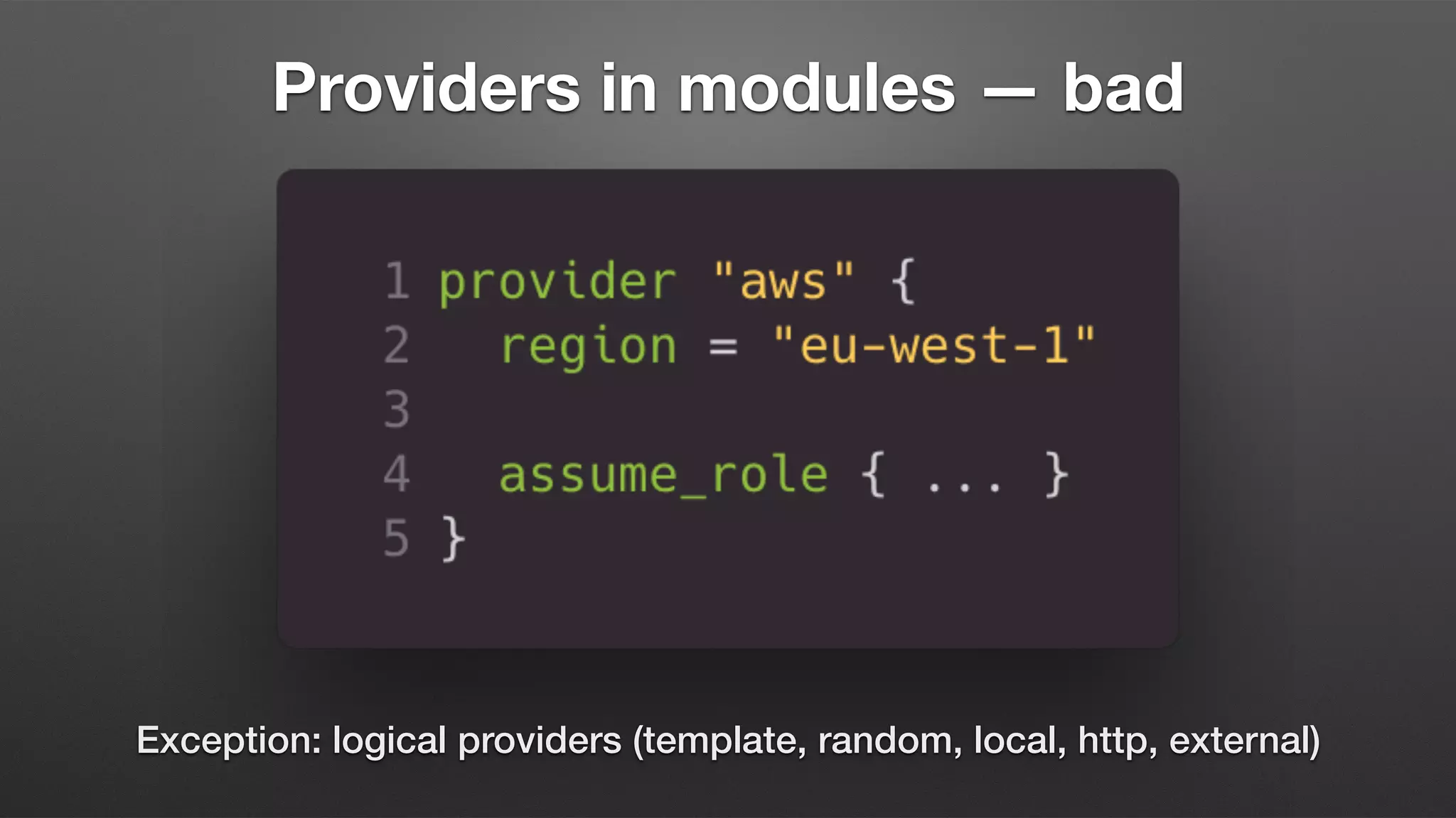 Terraform Modules And Some Of Best Practices Ppt