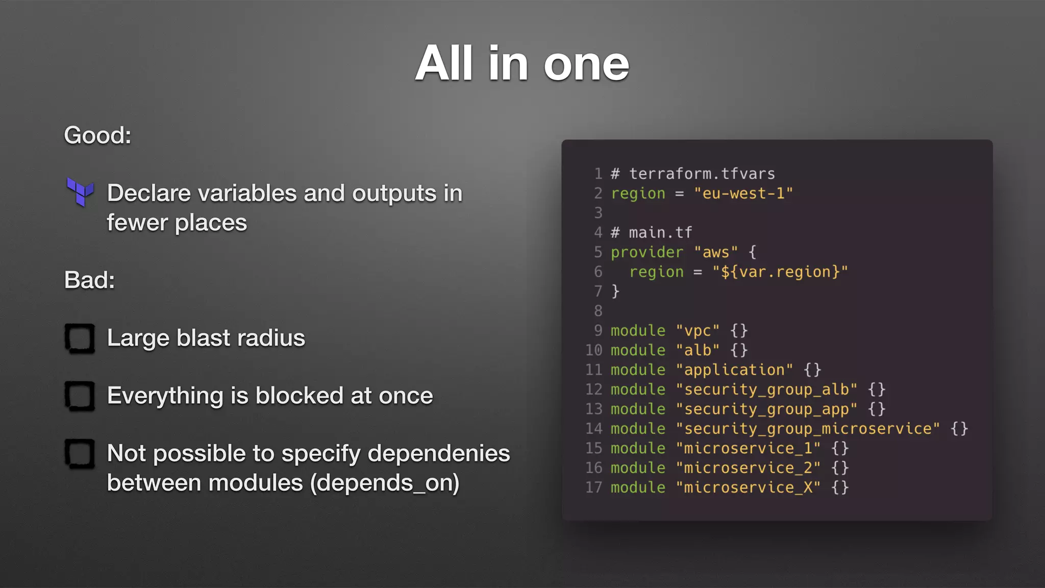 Terraform Modules And Some Of Best Practices Ppt
