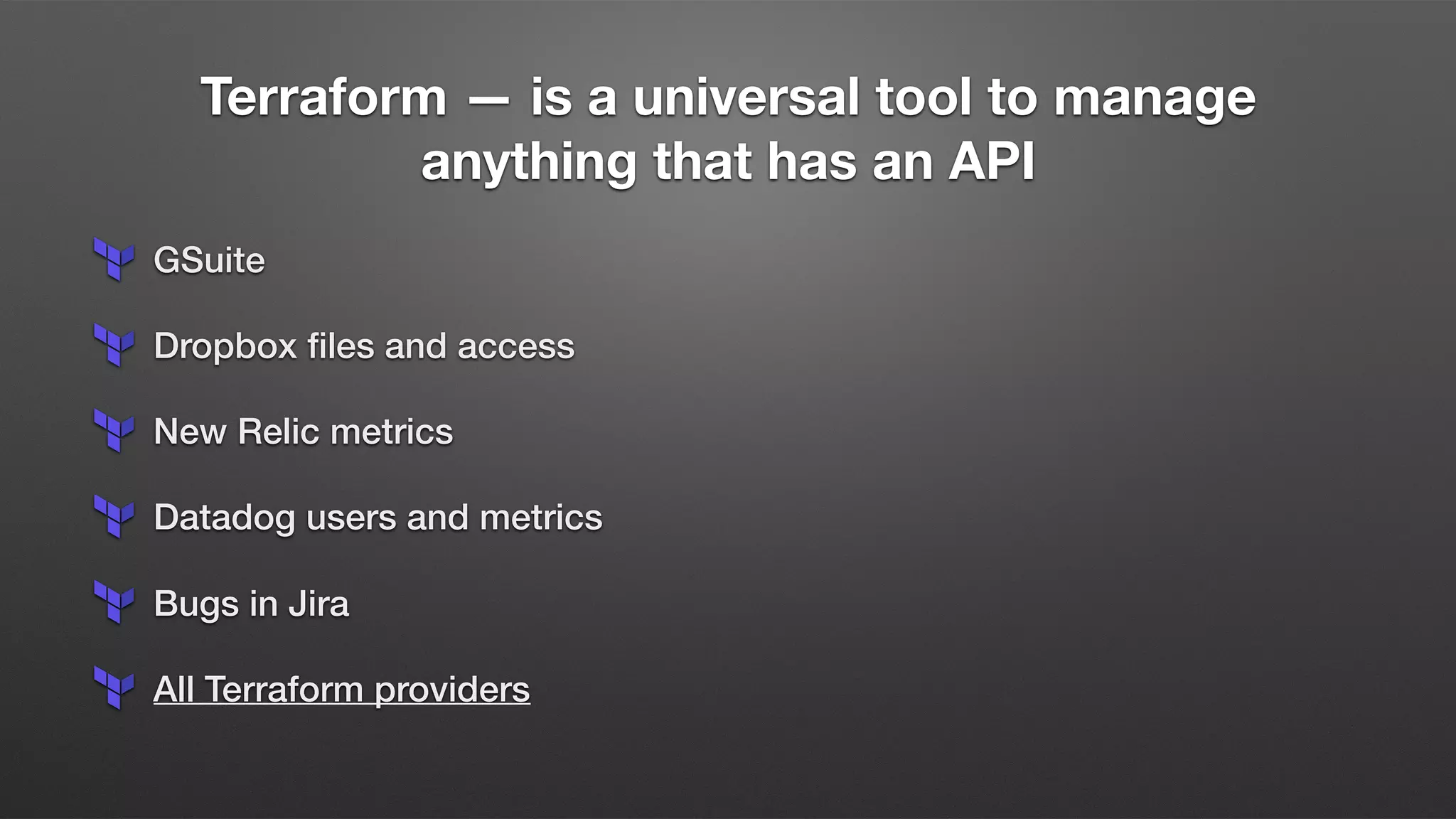 Terraform modules and (some of) best practices | PPT