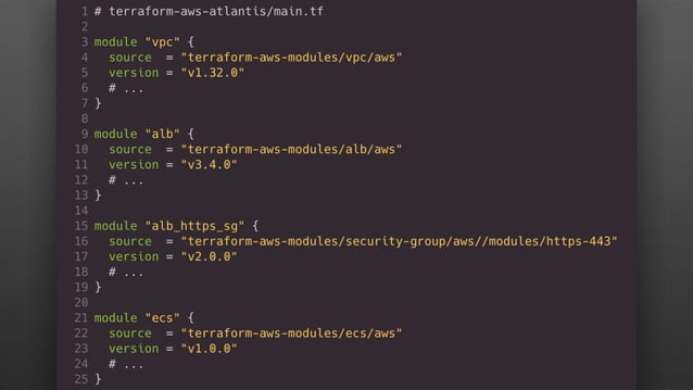 Terraform modules and (some of) best practices | PPT