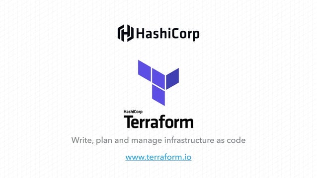 Terraform modules and (some of) best practices | PPT