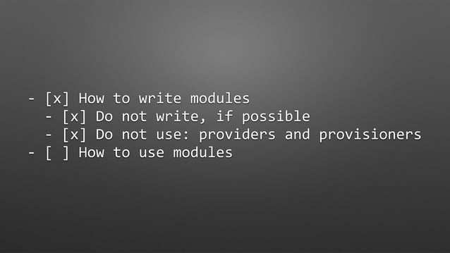 Terraform Modules And Some Of Best Practices Ppt