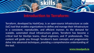 Terraform Automation in Azure Cloud Online Training in Hyderabad.pptx