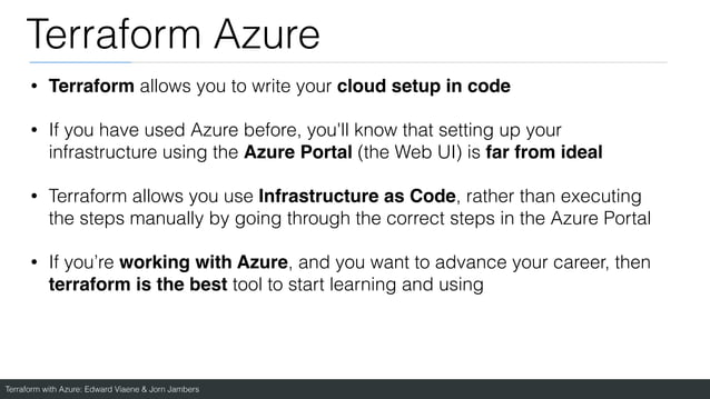 Learn Terraform on Azure | PDF