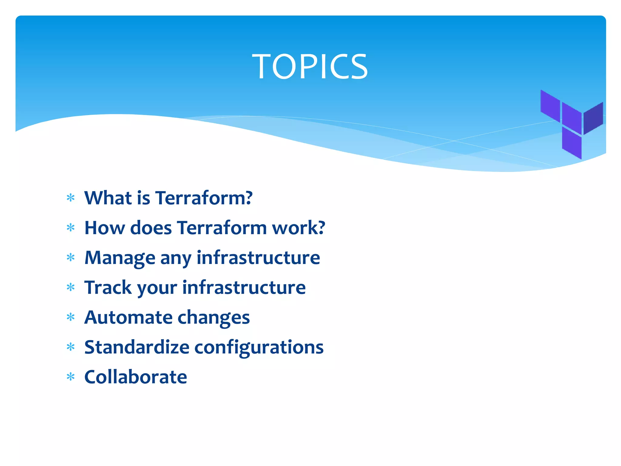 Terraform Basics | PPTX