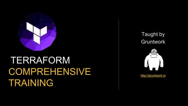 Comprehensive Terraform Training | PPTX | Cloud Computing | Internet