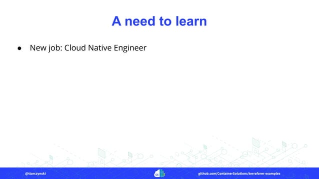 Learning Terraform While Building a Reference Repository of Code Examples