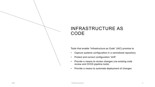 Terraforming Azure | PPTX | Cloud Computing | Internet