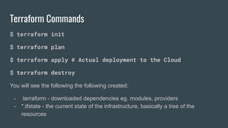 Terraforming your Infrastructure on GCP | PPT