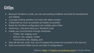 Terraforming your Infrastructure on GCP | PPT