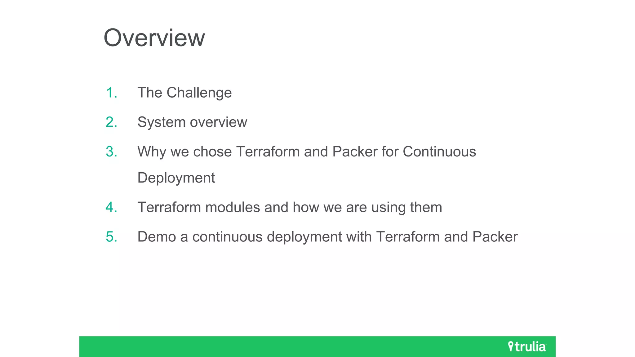 Terraform Modules and Continuous Deployment | PPT