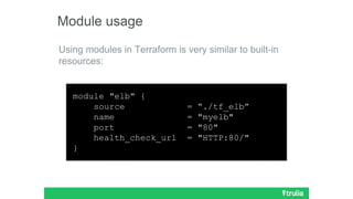 Terraform Modules and Continuous Deployment | PPTX | Cloud Computing ...
