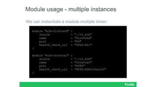 Terraform Modules and Continuous Deployment | PPTX | Cloud Computing ...