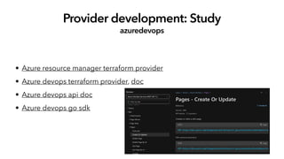 Achieving IaC and documentation via terraform provider | PPT