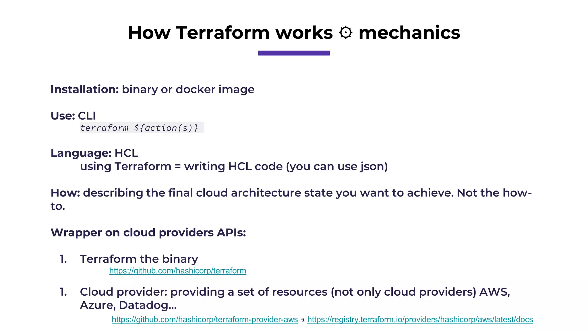 Terraform training 🎒 - Basic | PPTX