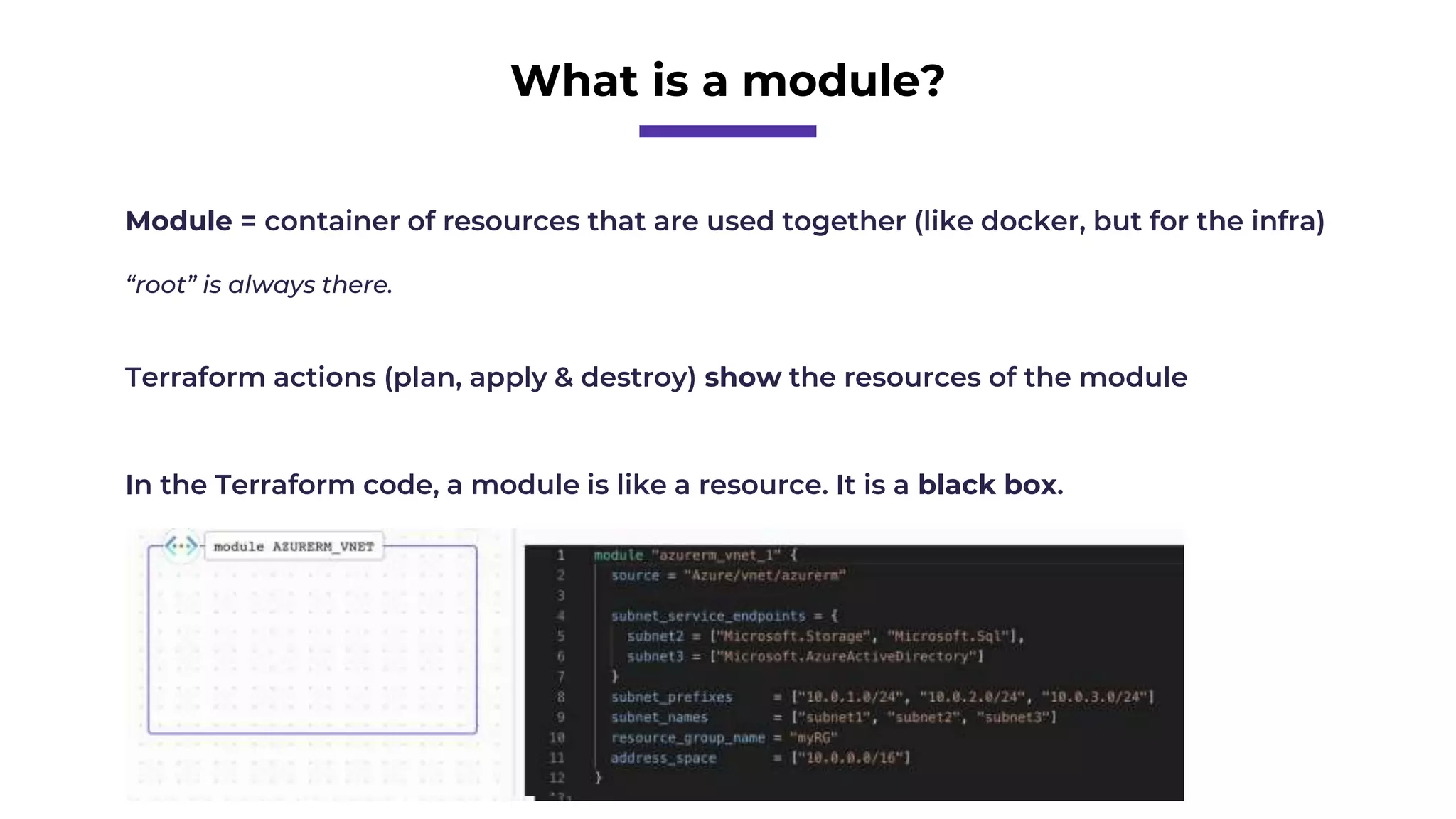 Terraform training - Modules 🎒 | PPTX