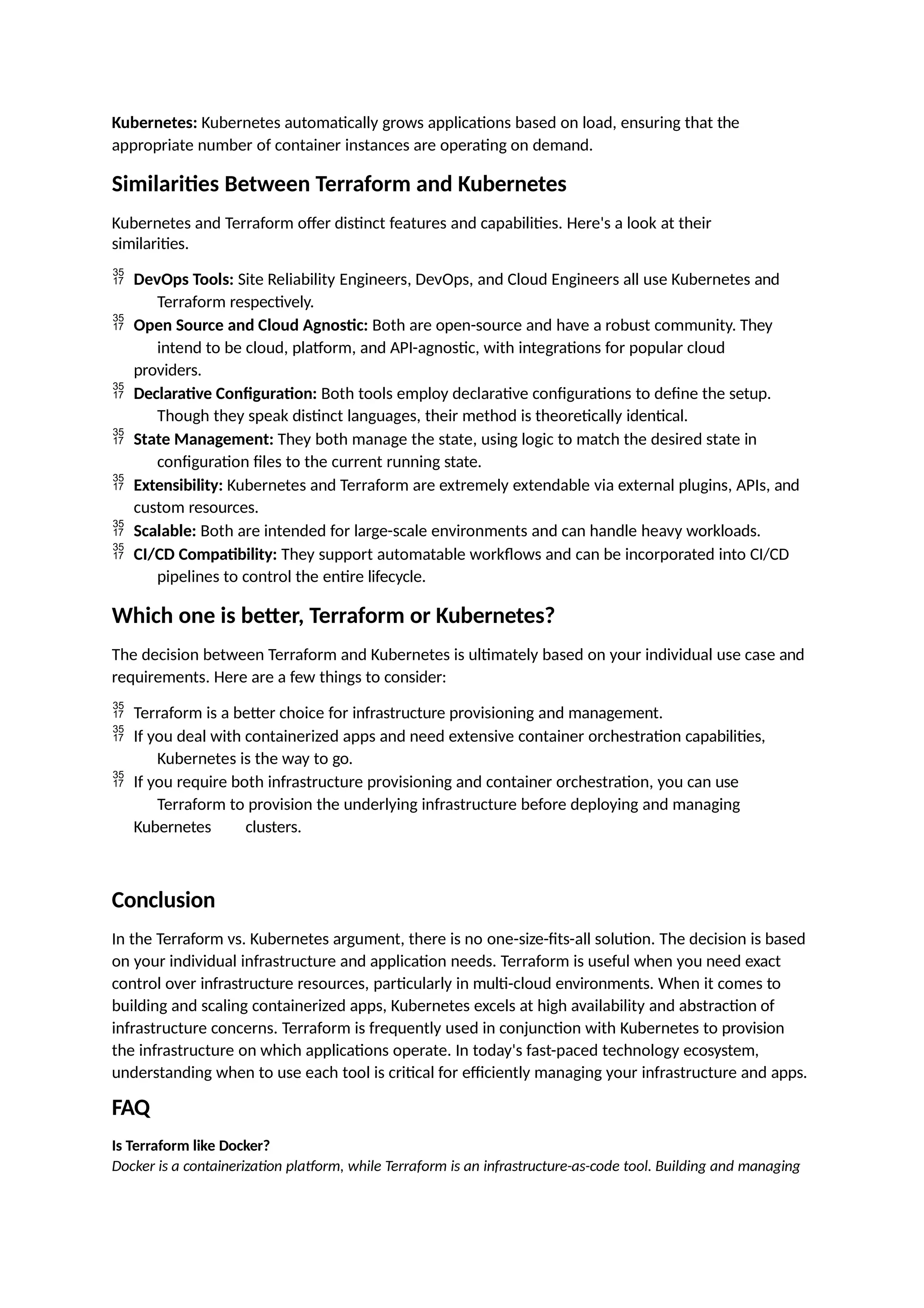 Terraform vs Kubernetes, Key Differences and Comparison.pptx