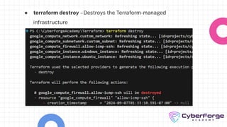 IaC for Google Cloud Platform with Terraform | PPT