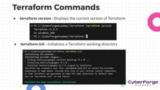 IaC for Google Cloud Platform with Terraform | PDF