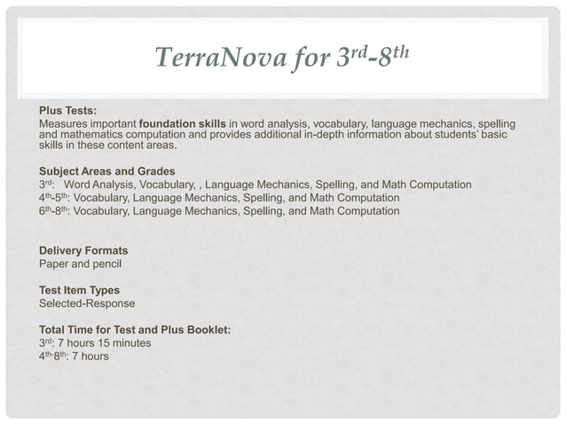 Terra Nova Testing Procedures Updated 5.2022.ppt