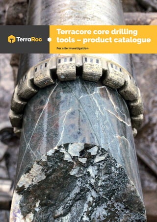 Terraroc Core Drilling Tools Product Catalogue | PDF